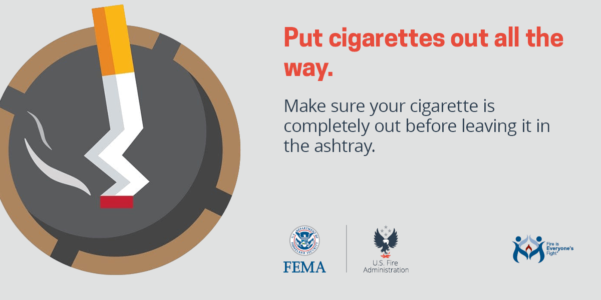 Smoking Fire Safety - Ocean Pines Volunteer Fire Department